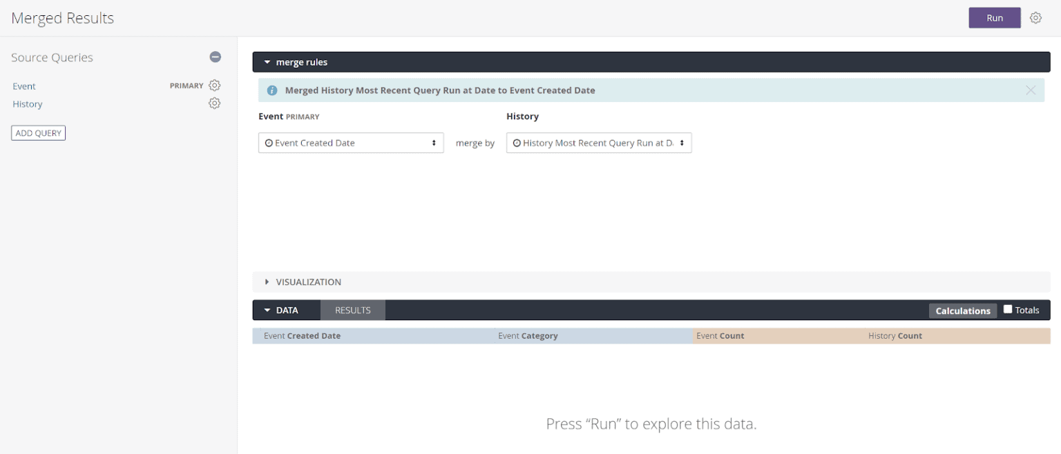 How to merge two Explores in Looker? - Datameer