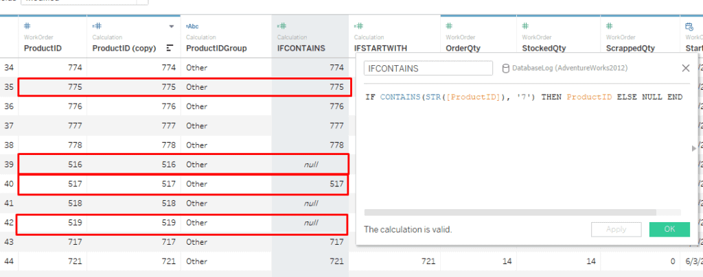 How do I create a variable with a logical function like IN or INLIST in ...