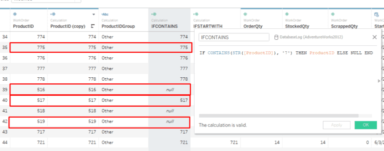 How do I create a variable with a logical function like IN or INLIST in ...