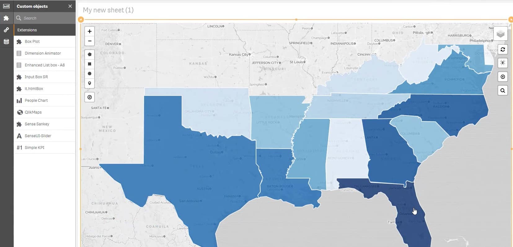 GeoAnalytics and Google Maps Extensions for Qlik - Datameer
