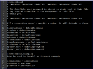 SnowSQL Installation and Configuration - Datameer