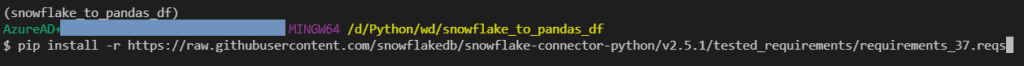 Get Snowflake Results In Pandas Dataframe Datameer