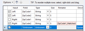 How to check if values from one field exists in a different field in Alteryx - Datameer