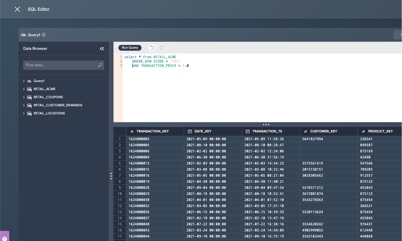 Datameer Transform Data In Snowflake 2028